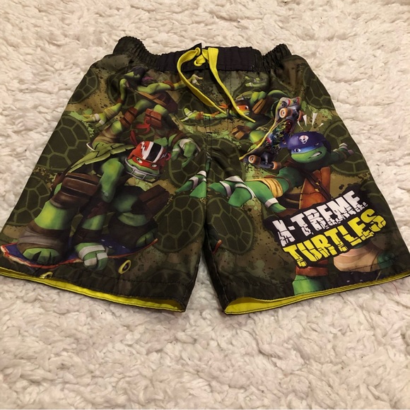 Nickelodeon | Swim | Nickelodeon Ninja Turtles Boys Swim Trunks Size 56 ...